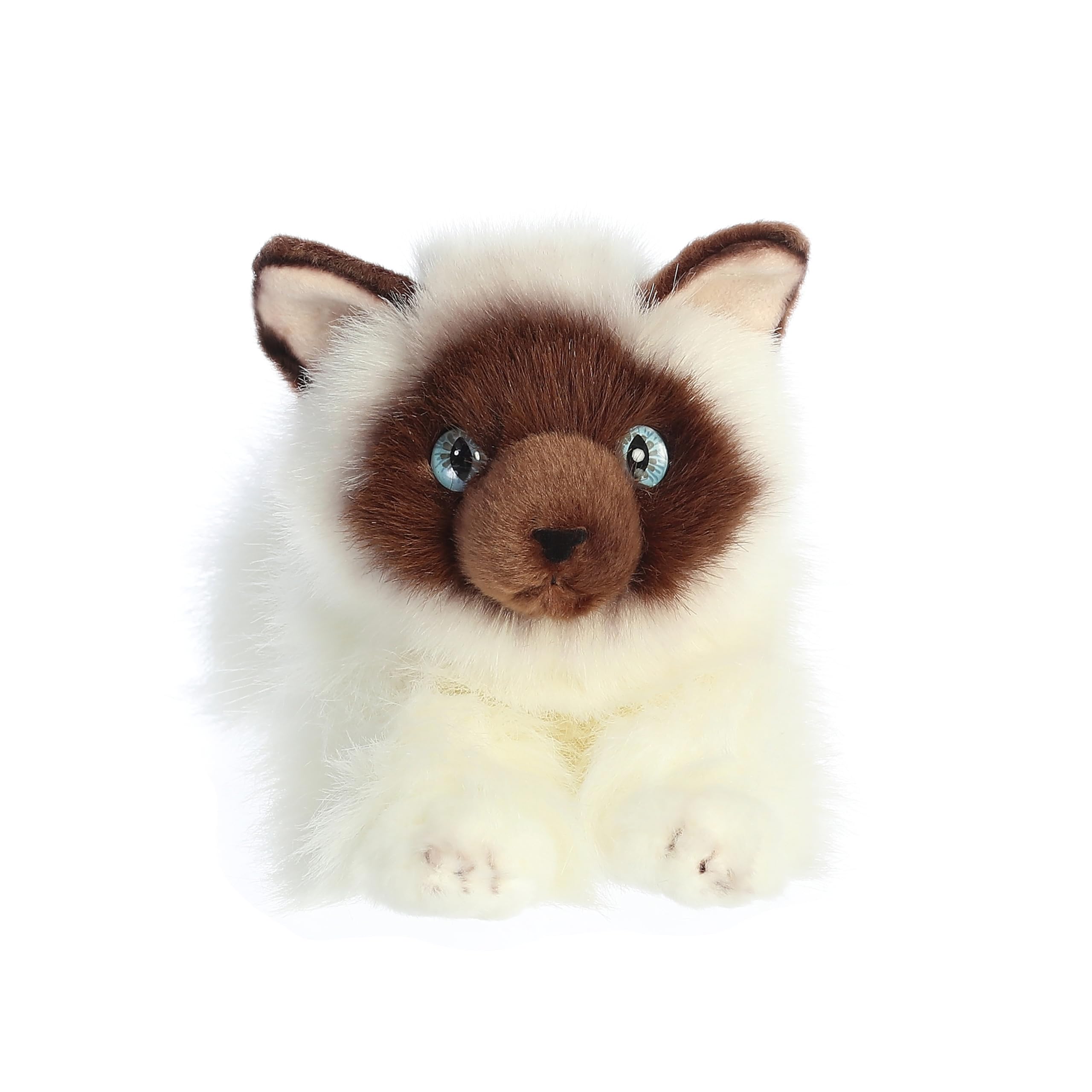 Aurora® Adorable Flopsie⢠Bella⢠Stuffed Animal - Playful Ease - Timeless Companions - White 12 Inches