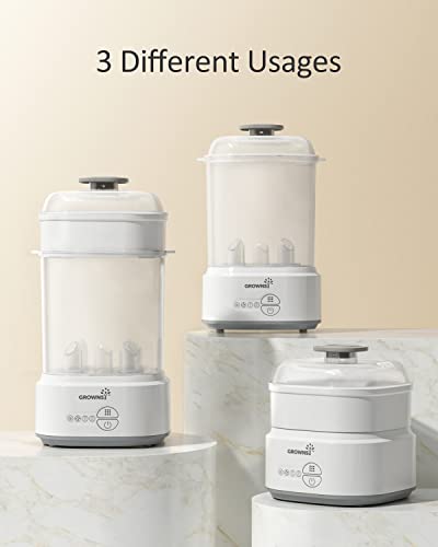 GROWNSY Baby Bottle Warmer & Bottle Sterilizer