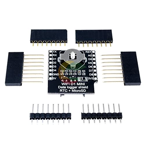 5pcs Micro SD for Wemos D1 Mini Real Time Clock Data Log Logger Shield + RTC DS1307 Clock for Arduino/Raspberry