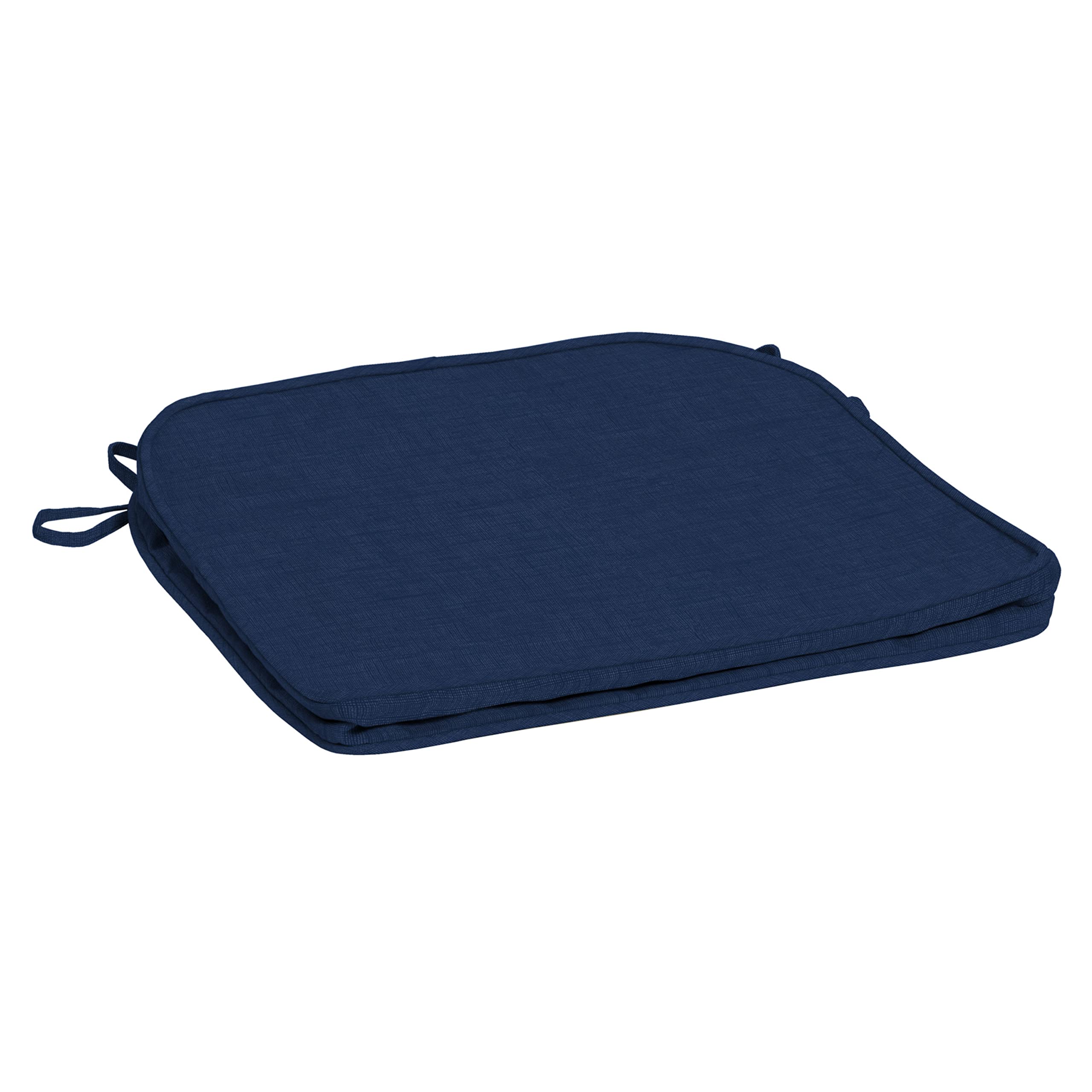 Arden Selections ProFoam Essentials Outdoor Rounded Back Seat Cushion Cover 19 x 20, Ashland Black Jacobean