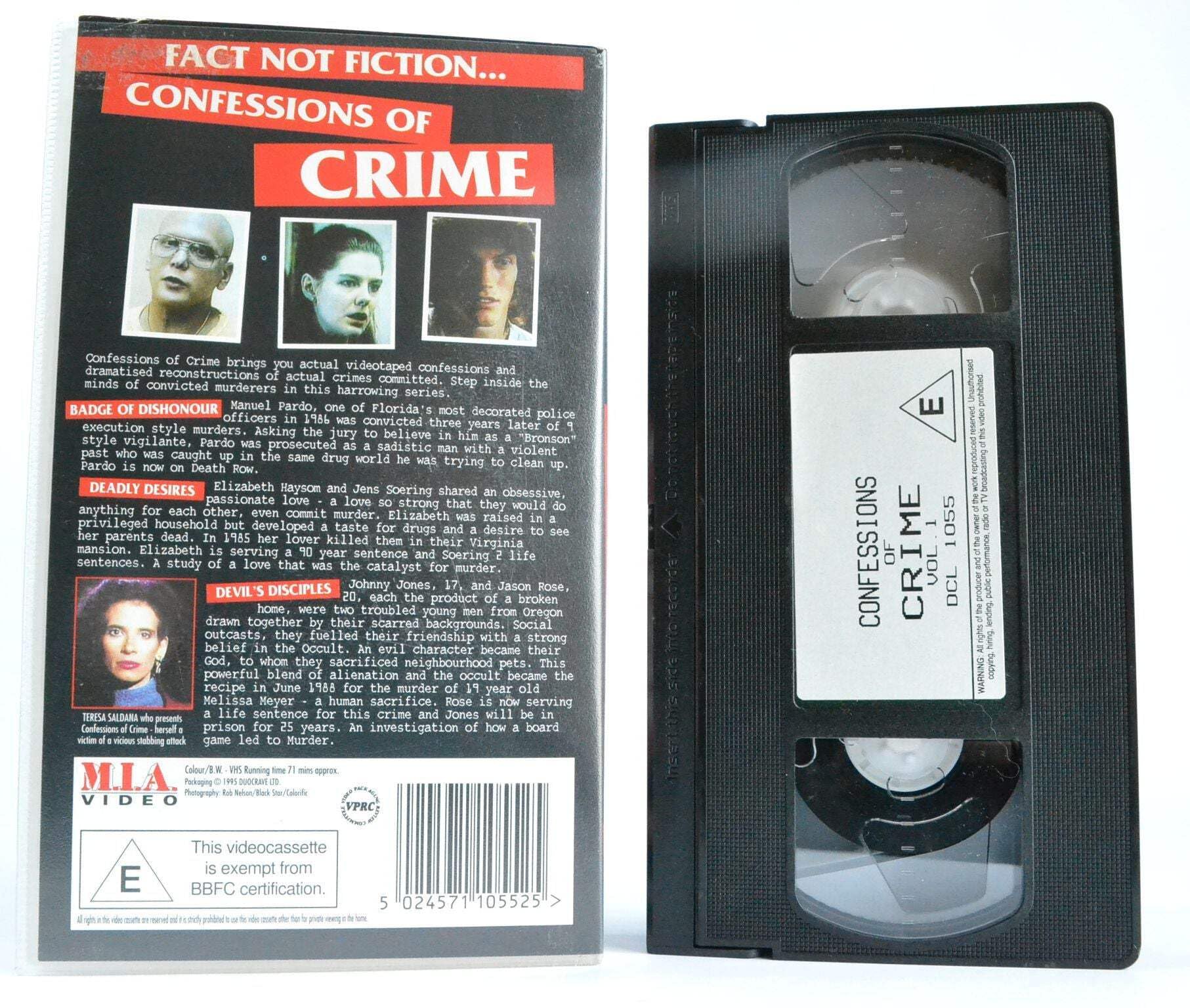 Confessions of Crime
