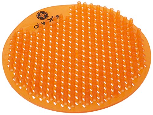AirWorks AWSFUS231-BX Splash Free Urinal Screen, Citrus Grove, Light 0.22 lb., 8" Height, 6" Width, Orange (Pack of 10)