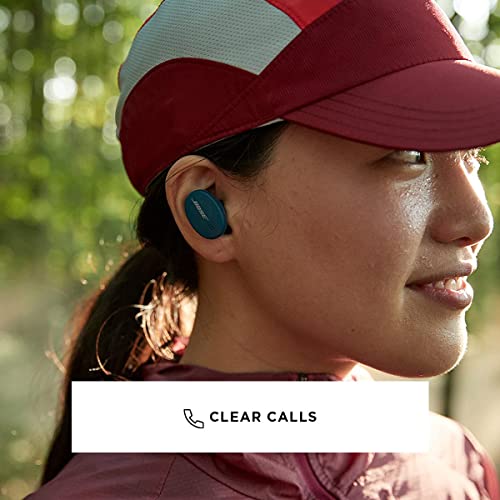 Bose Sport Earbuds - True Wireless Earphones - Bluetooth In Ear Headphones for Workouts and Running, Baltic Blue