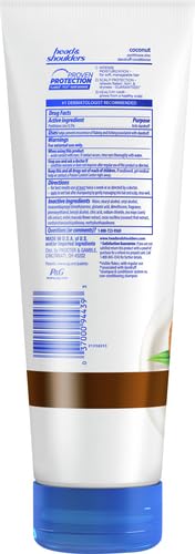 Head & Shoulders Coconut Fresh Anti-Dandruff Paraben Free Conditioner,10.9 fl oz