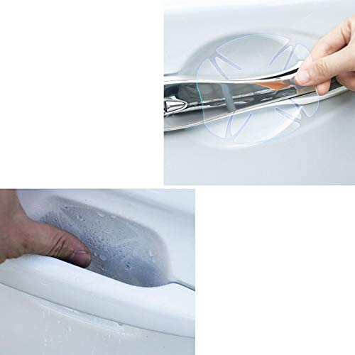 Car Door Handle Cup Protector Films for K*ia NIRO 2019+/ Rio 2018+/ Seltos 2021+/ Sorento 2021+/ Soul 2014+,Door Handle Protective Films Car Door Handle Sticker