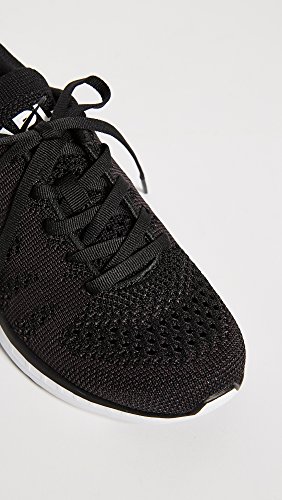 APL: Athletic Propulsion Labs Women's Techloom Pro Sneakers, Black/White/Black, 7.5 Medium US