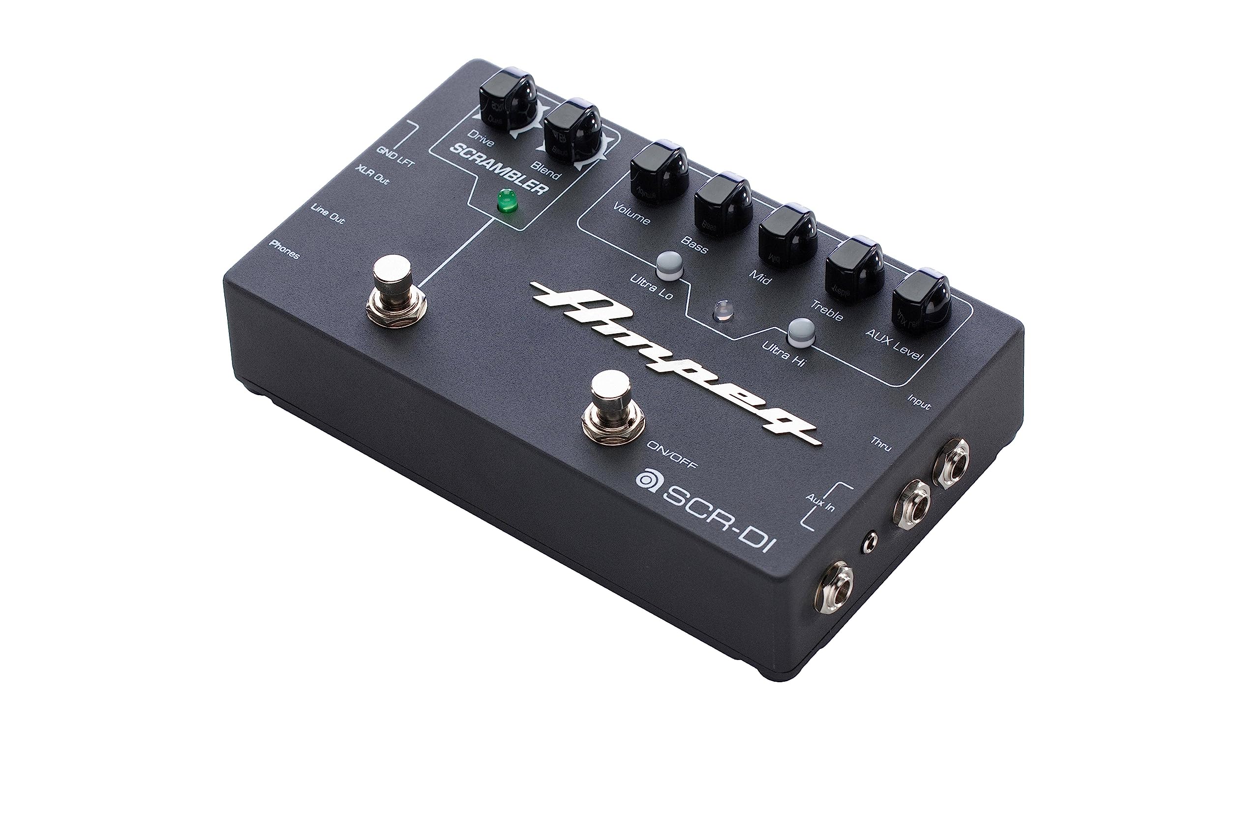 Ampeg SCR-DI Bass Amplifier Preamp,Black