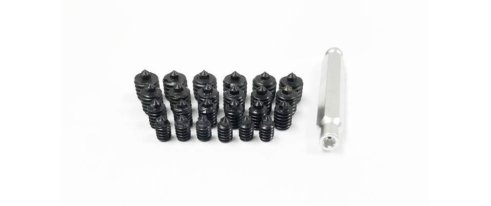 HHIP 3601-0511 25 Piece 1/4-20, 5/16-18, 3/8-16, 7/16-14 Transfer Screw Set (Pack of 1)