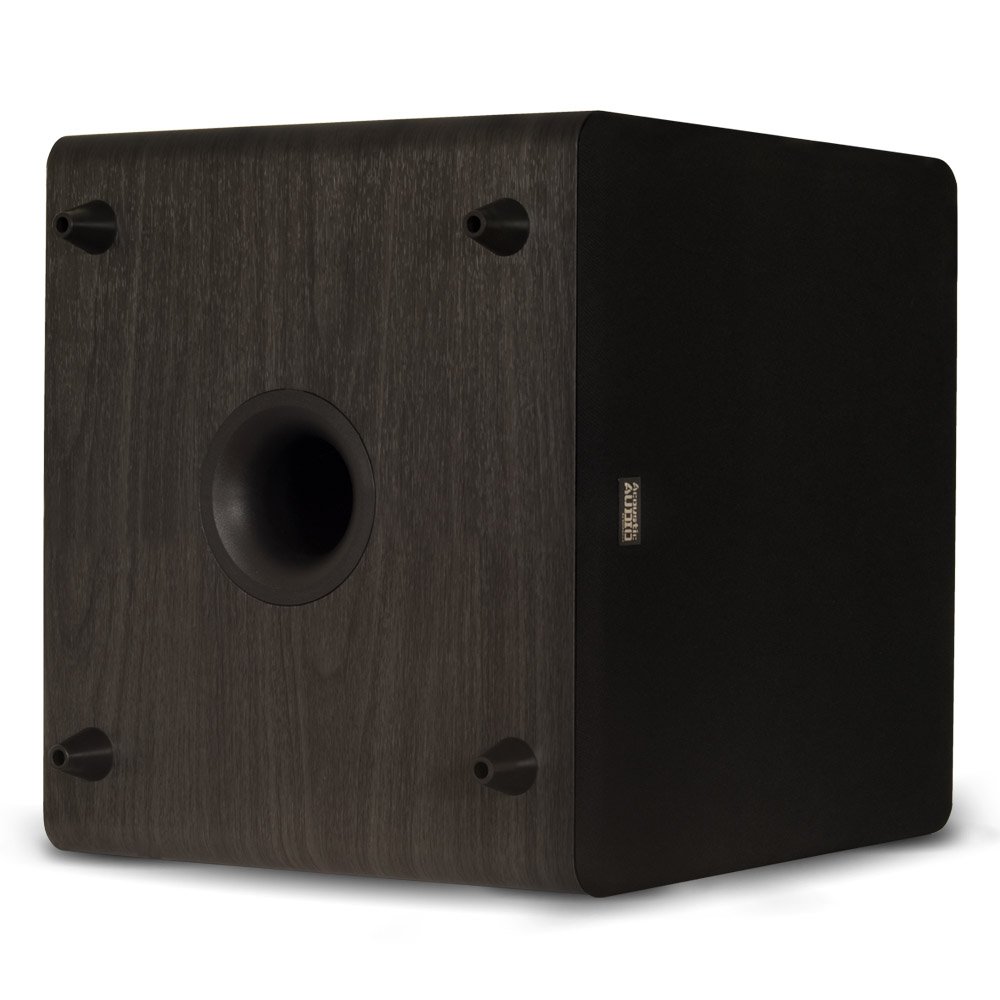 Acoustic Audio PSW600-15 Home Theater Powered 15" LFE Subwoofer Black Front Firing Sub