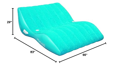 Airhead SUN COMFORT COOL SUEDE Zero Gravity Lounge, Sapphire