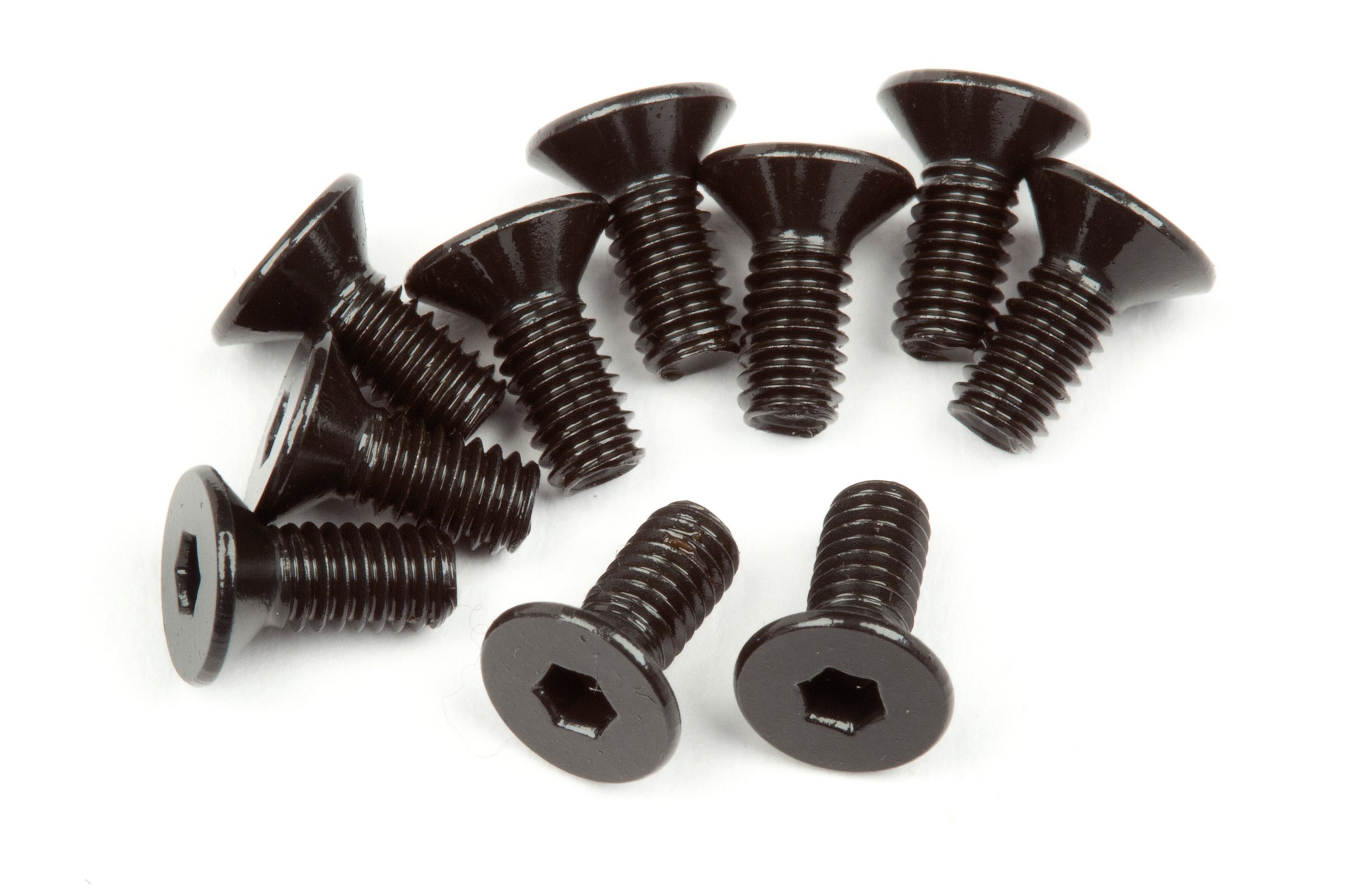 Flat Head Screw M2.5X6mm (Hex Socket/10pcs) 107374