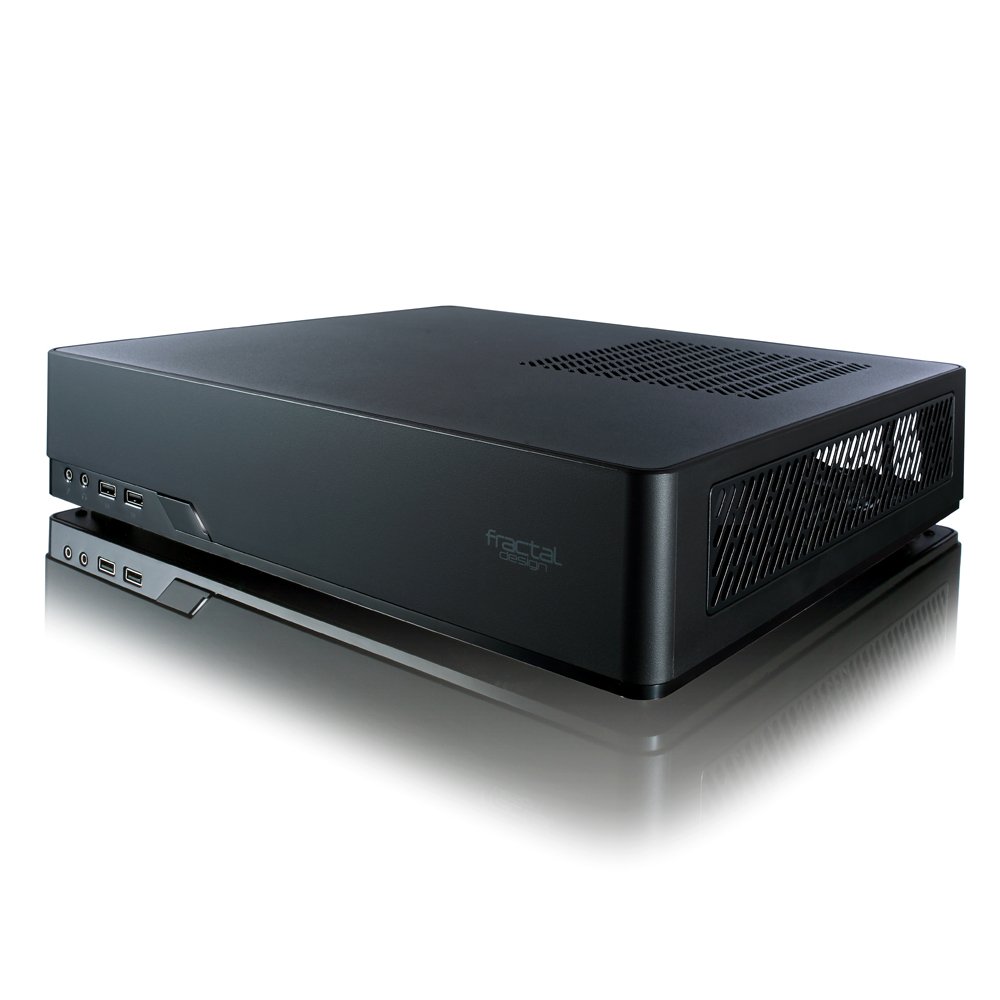 Fractal Design Node 202 - Black - Mini-ITX Slim Profile Compact Small Form Factor Computer Case β Modular Interior - USB 3.0
