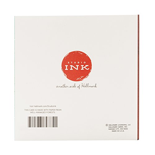 Hallmark Studio Ink Birthday Card, Fathers Day Card, or Anniversary Card (I Love You A Crap Ton) (0299RZJ5026)