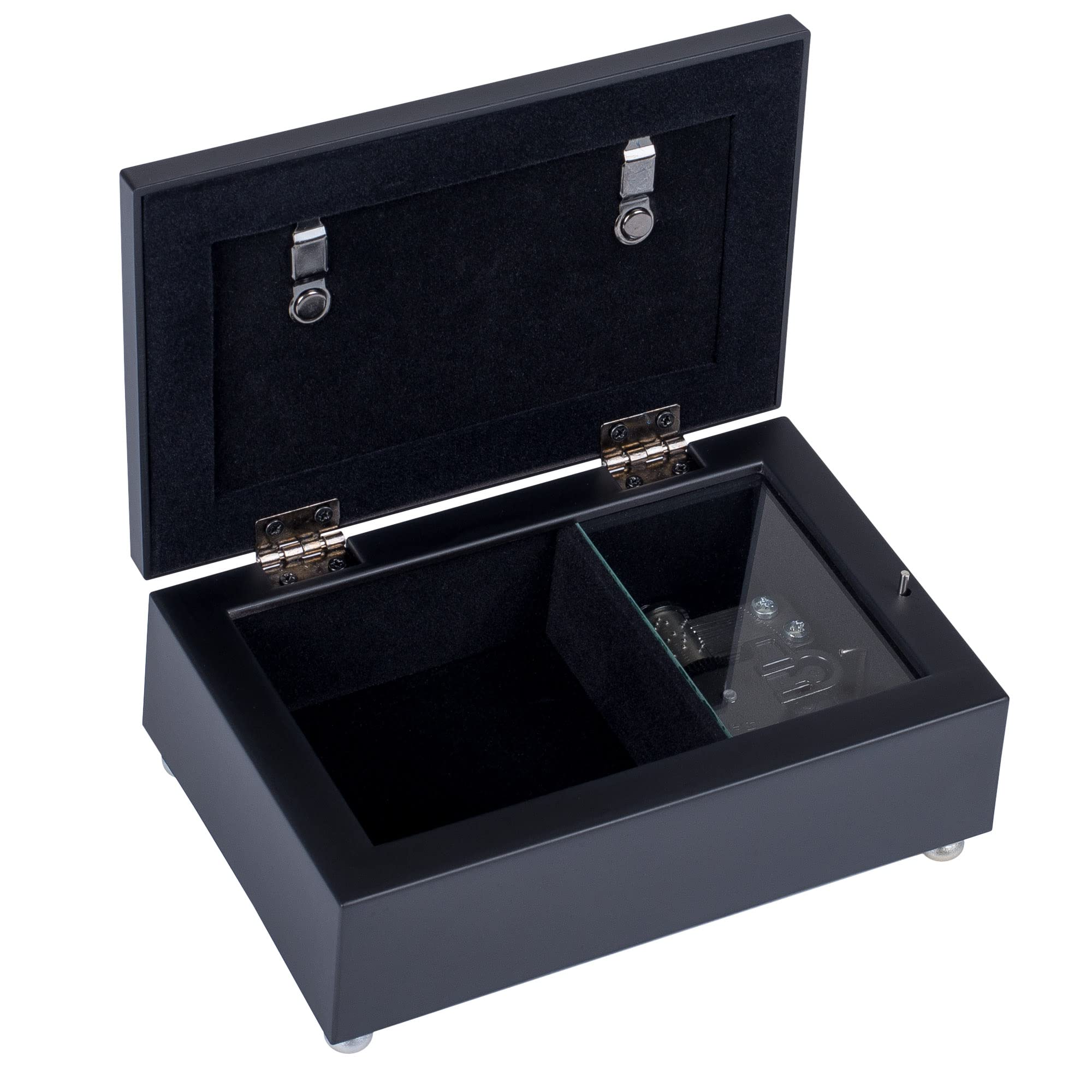Cottage Garden Plans I Have Matte Black Bevel Petite Music Box Plays Tune Pomp and Circumstance