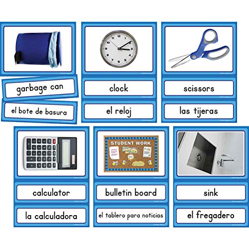 Edupress Spanish/English Classroom Labels Accents (EP63189) 6 x 8 inch