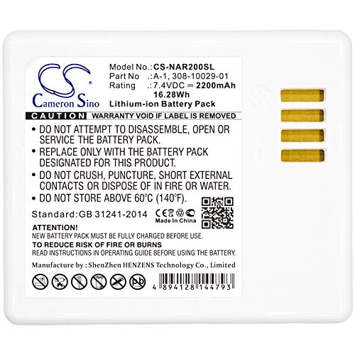 XSPLENDOR XPS Replacement Battery for Netgear Arlo Pro, Arlo Pro 2, VMC4030 Part NO 308-10029-01, 308-10047-01, A-1