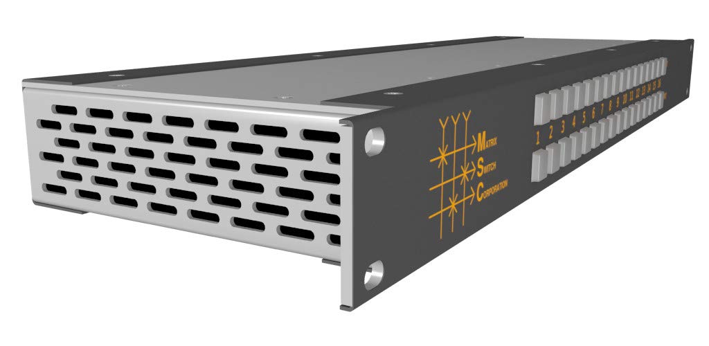 MSC-XD0816L Matrix Switch 8 Input 16 Output 3G-SDI Video Router with Button Panel