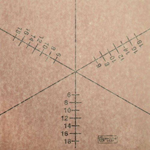 American Metalcraft 6 Slice Pizza Marker (MPCUT6)