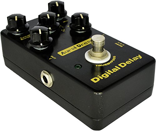Aural Dream Digital Delay Guitar Effect Pedal provides Tape delay,Analog delay,Band delay,Reverse delay,Ducking delay and Sweep delay,True bypass.