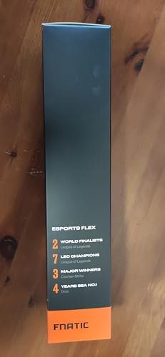Fnatic | Focus 3 | Large Size | Soft Cloth Performance Gaming Mouse Mat | Control Surface | 19.17" x 14.65" x 0.16"