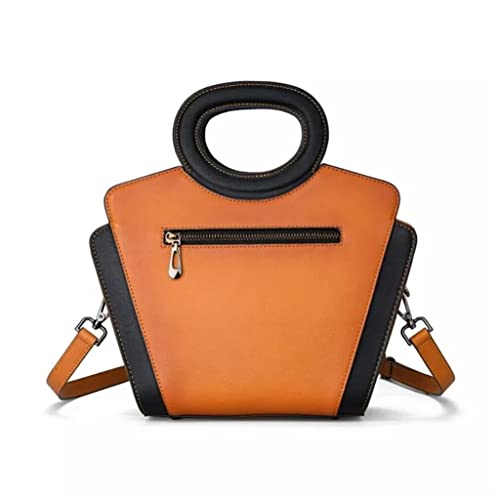 AENY Women's Retro Handbag Women's Multi-Function Embossed Shoulder Bag Retro Tote Bag (Color : Gray, Size : As Shown in The Figure)