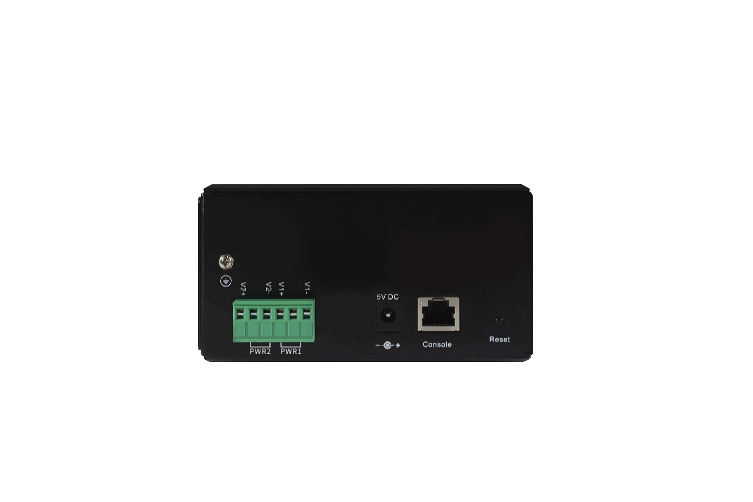 HGW-1608SM-PSE - 16x RJ45 + 8X SFP Ports Gigabit Ethernet Managed PoE Industrial Fiber Switch 240W Total Power, DIN Rail Mount, -40 to +75 Celsius