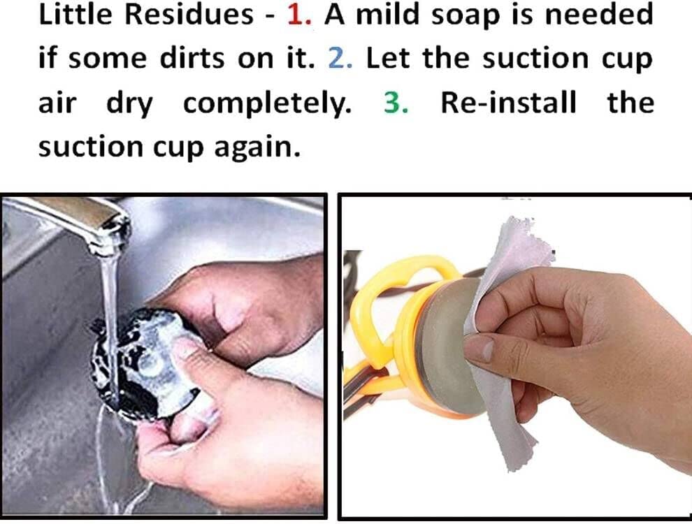 Braided Elastic Cord Travel Clothesline Travel Bungee Cord Laundry Clothesline (with 2 Strong Suction Cups) - Secures to Wall or Tile with Extra Large Suction Cups | Secures to Tree or on a Pole