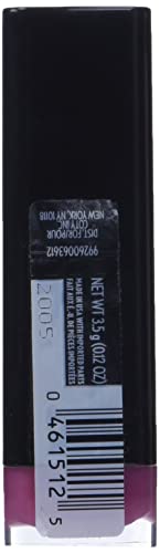 COVERGIRL Exhibitionist Lipstick Cream, Verve Violet 370, Lipstick Tube 0.123 OZ (3.5 g)