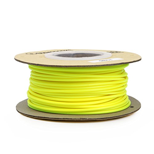 Gizmo Dorks ABS Filament 1.75mm 200g for 3D Printing, Black Light Reactive Fluorescent Yellow