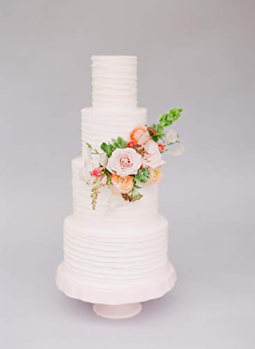 Shape Innovation - 4 piece Round Cake Dummy Set 6", 8", 10" & 12" by 4" thick. Perfect for wedding cakes, birthday cakes, display cakes, window displays, parties