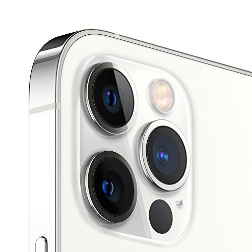 Apple iPhone 12 Pro (128GB, Silver) [Locked] + Carrier Subscription