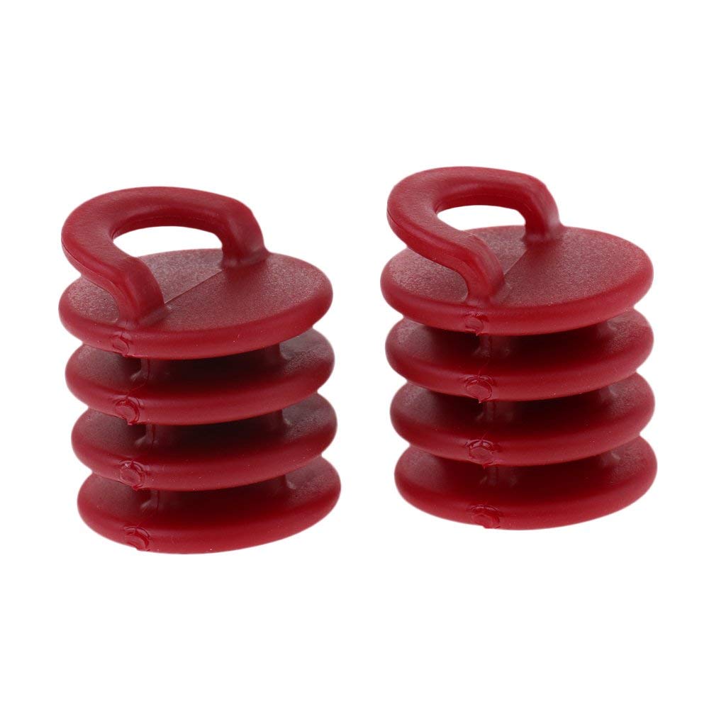 8 Pieces Nylon Kayak Drain Plug Drain Scupper Stopper Fit for Kayak Canoe Boat Plug Drain Replacement Parts