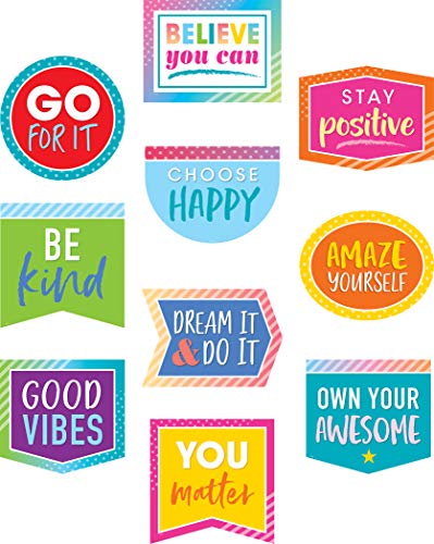 Teacher Created Resources Colorful Vibes Positive Sayings Accents