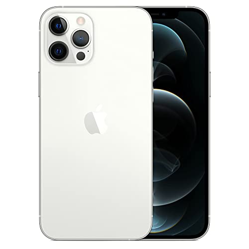 Apple iPhone 12 Pro, 128GB, Silver - Unlocked (Renewed Premium)