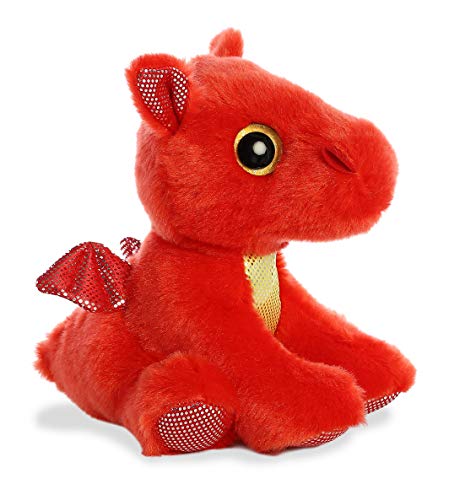 Aurora - Sparkle Tales - 7" Flame Red Dragon