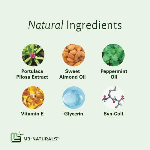 Collagen Lip Plumper Clinically Proven Lip Enhancer for Fuller Softer Lips Increased Elasticity Reduce Fine Lines Hydrating Plump Gloss Lipstick Primer by M3 Naturals