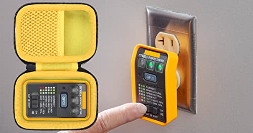 Aenllosi Hard Carrying Case Replacement for Fluke ST120 / ST120+ GFCI Socket Tester
