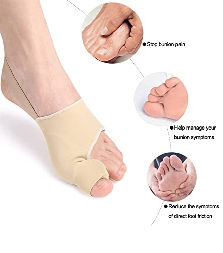 Bunion Corrector, Bunion Pain Relief Splint, Big Toe Straightener Pain Relief for Women & Men, Day Night Support