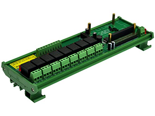 DIN Rail Mount 8 SPDT IoT Power Relay Module for Raspberry Pi