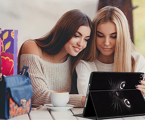 Case for iPad Pro 11 Inch 4th/3rd/2nd/1st Generation 2022/2021/2020/2018, Multi-Angle Smart Stand Cover Auto Sleep/Wake Fit iPad Air 4/5,Black Cat