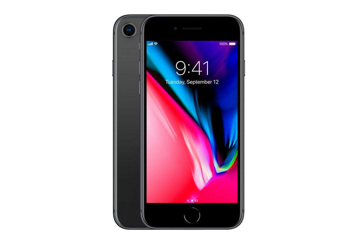Apple iPhone 8, 64GB, Space Gray - For AT&T (Renewed)