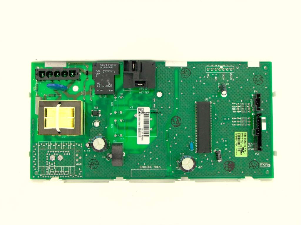 CoreCentric Remanufactured Laundry Dryer Logic Power Board Replacement for Whirlpool 3978918