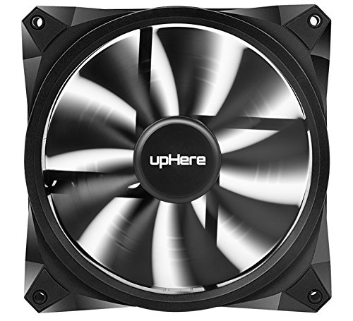 uphere 140mm Case Fan 3-Pack Computer Case Fan with Advanced Hydraulic Bearing for Silent Operation Standard 140 mm Case Fan 3 Pack with 3 Pin & Molex /(BK143-3)