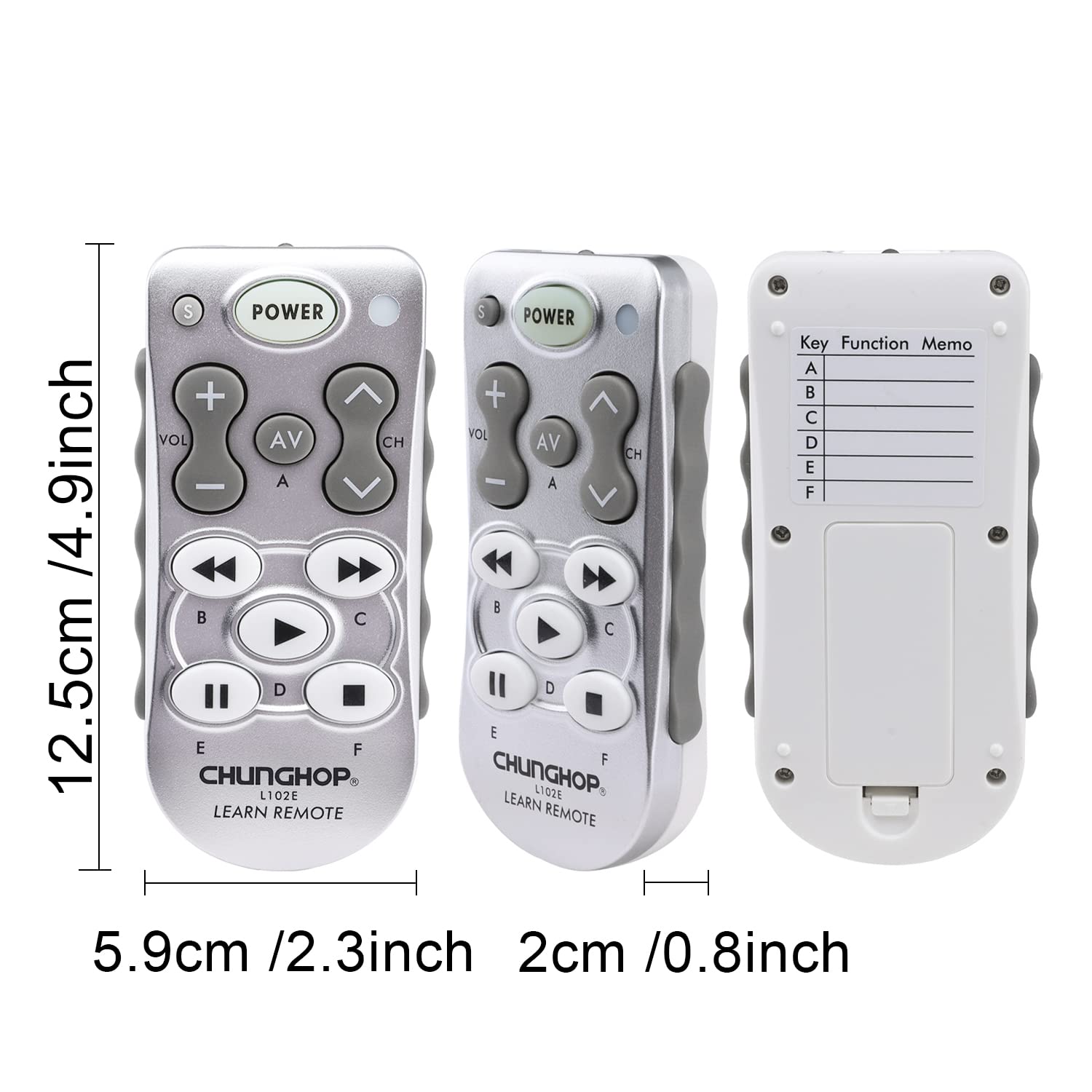 CHUNGHOP L102 Learning Remote Control Use for TV/SAT/DVD/CBL/CD/DVB-T for Samsung LG Sony Philips Copy