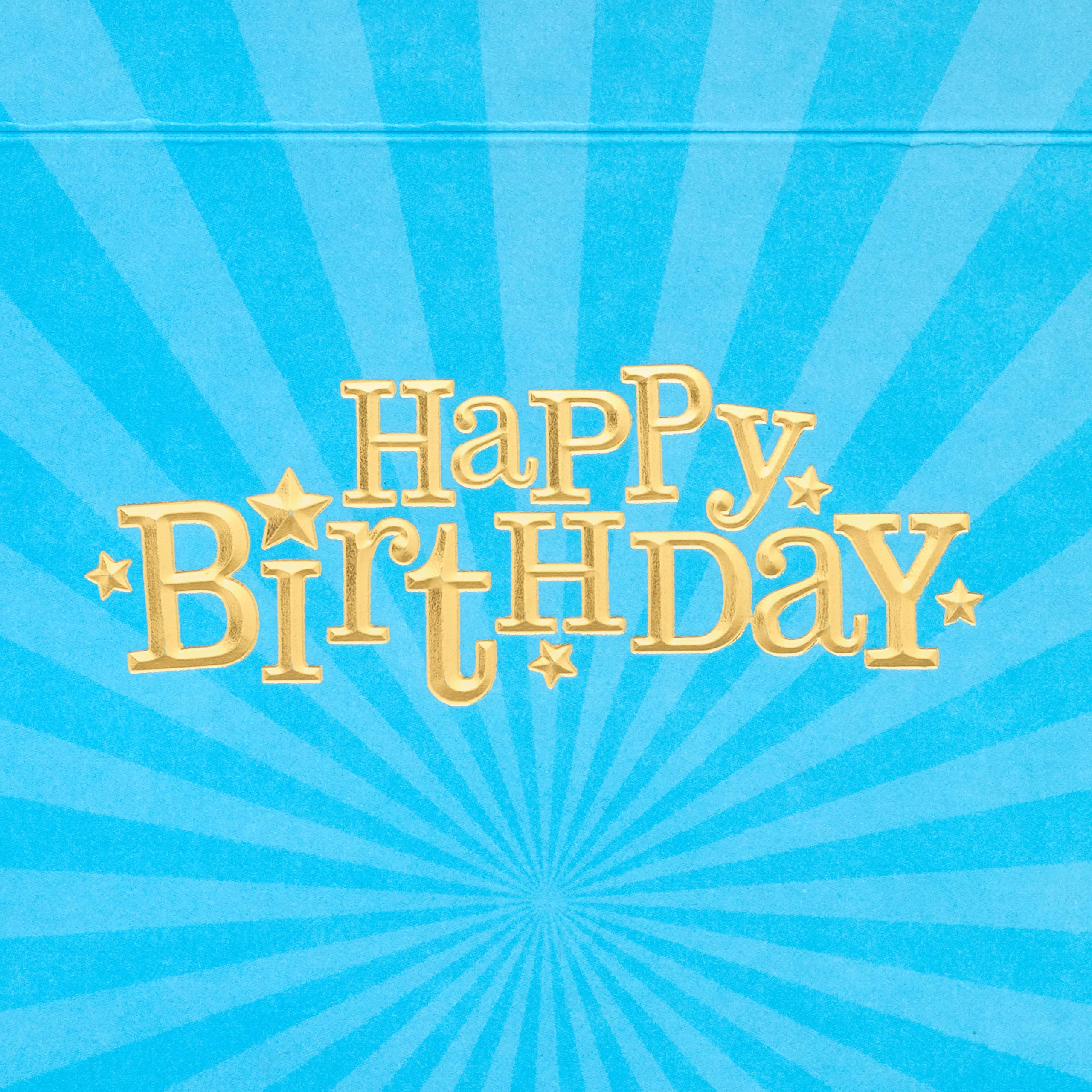 Hallmark 50th Birthday Card (Here's to Fifty)