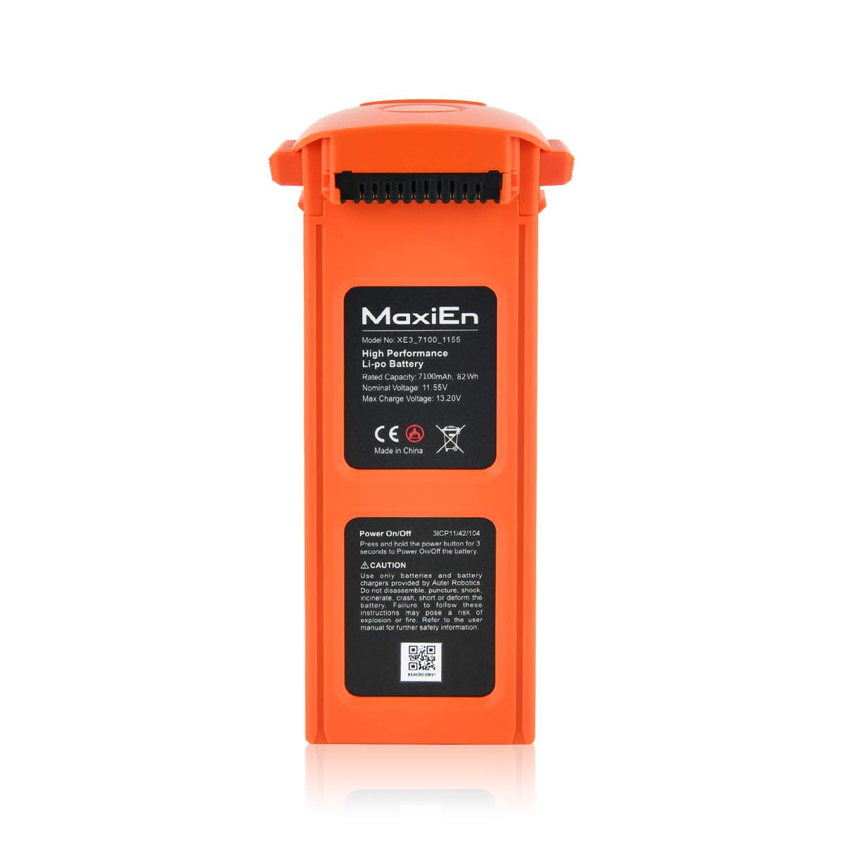 Autel Robotics EVO II Intelligent Battery, 2025 EVO II Battery Fit Autel EVO 2 EVO 2 Pro EVO 2 Enterprise RTK Dual 640T Drones (V2 & V3), 7100mAh 11.55V, Autel Original Smart Battery