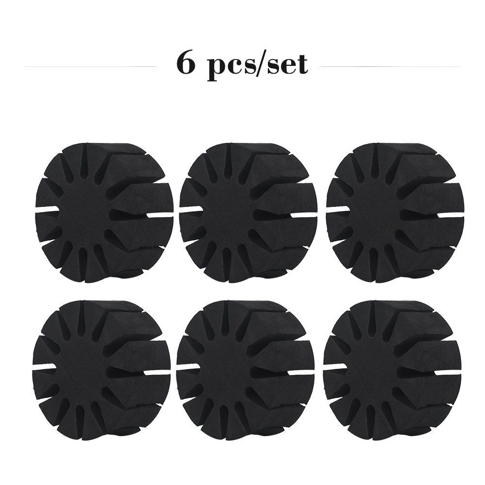 6 Pcs Arrow Shoulder EVA Foam Round Archery Protective Rack Outdoor Hunting Archery Accessory Quiver For Arrows Arrow Separator