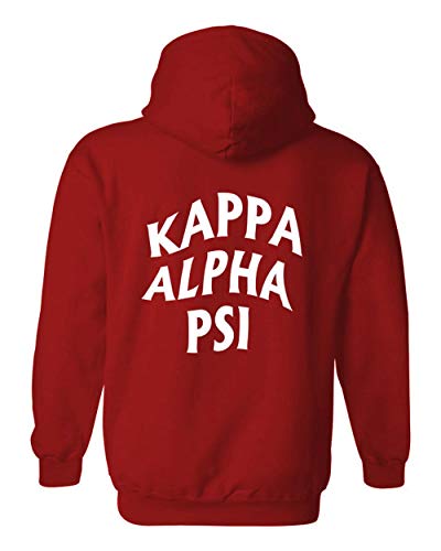 Kappa Alpha Psi Social Hooded Sweatshirt X-Large Red