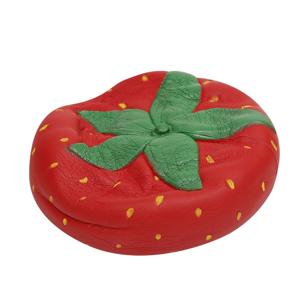 Anboor Jumbo Squishys Toy, 7.9" Squishies Strawberry Giant Soft Fruit Toys Stress Relief Kid Adults Party Collection