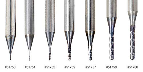 Amana Tool - 51739 AlTiN Coated CNC Steel, Stainless Steel & Composite Ball End Mini Mill